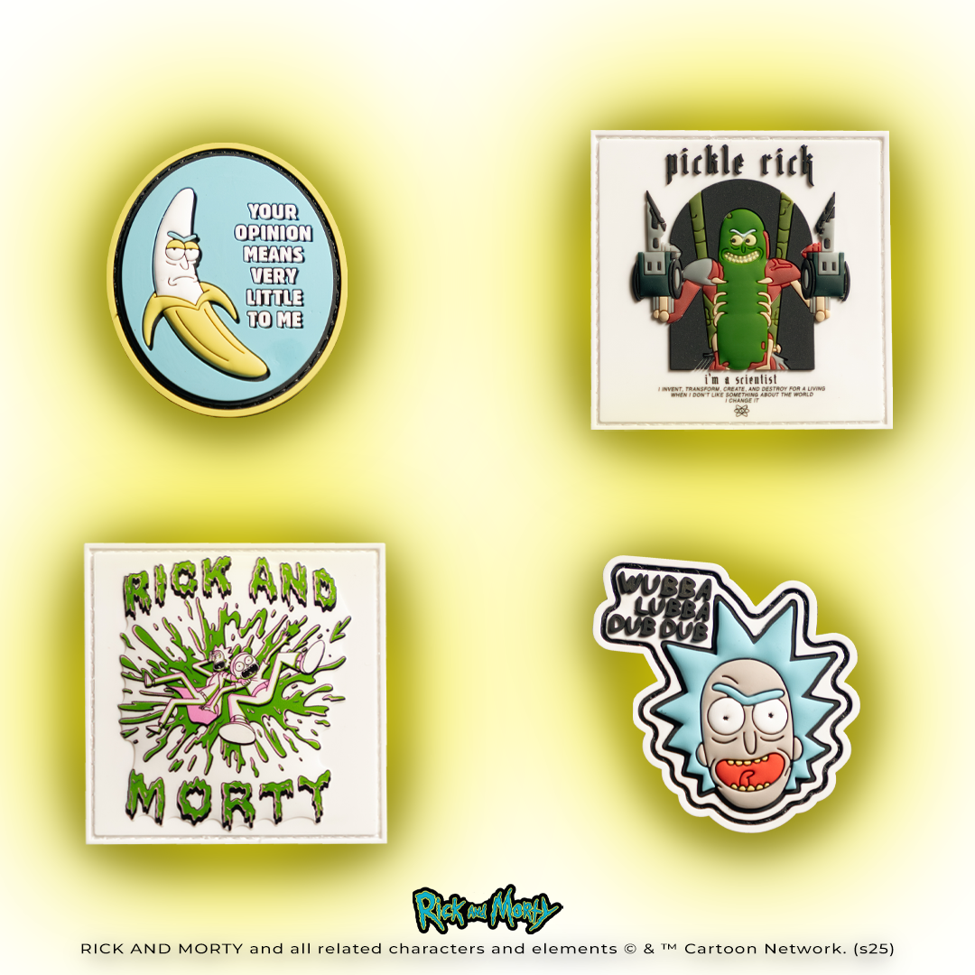 Rick and Morty Patch Bundle #1