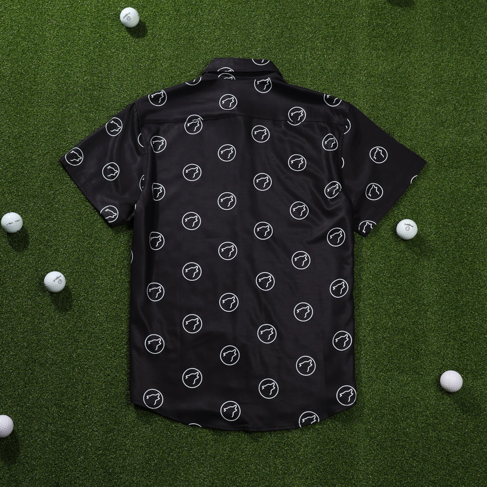 Alpha Black Country Club Button Up (SALE)