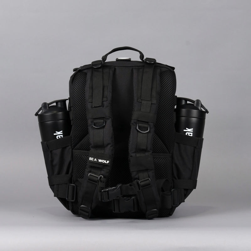 35L Backpack Alpha Black w/Cup Holders