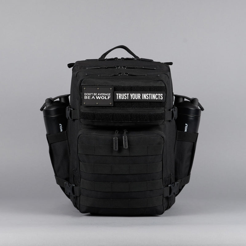 35L Backpack Alpha Black w/Cup Holders