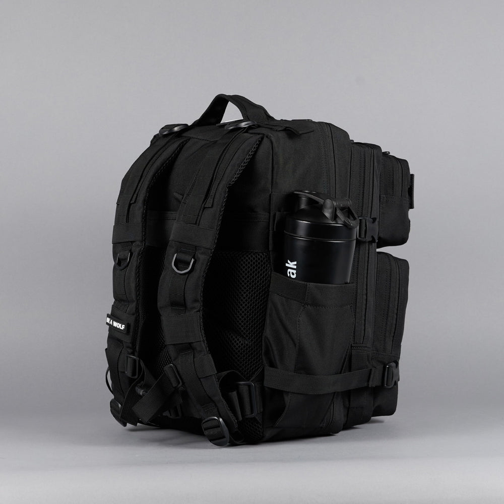 35L Backpack Alpha Black w/Cup Holders