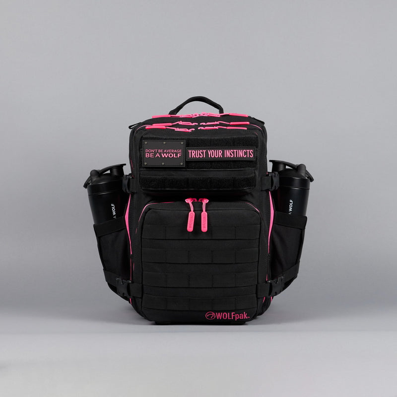 25L Black Neon Pink Meal Prep Management – WOLFpak