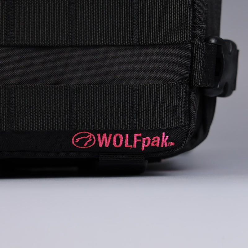 9L Backpack Mini Black Neon Pink – WOLFpak