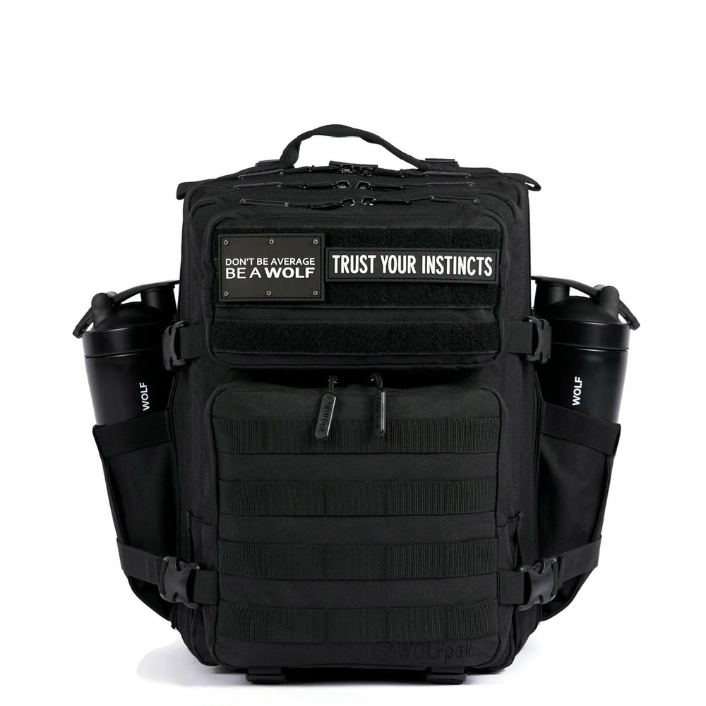 25L Backpack Alpha Black | WOLFpak | Wolfpack Backpacks