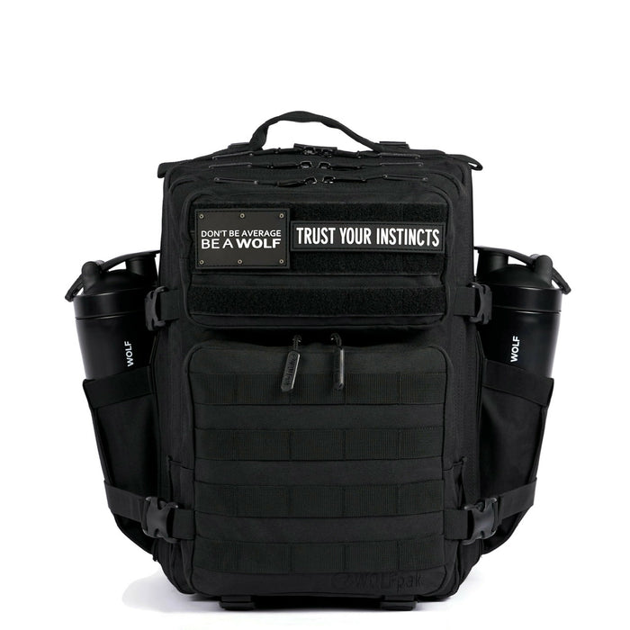 25L Backpack Alpha Black | WOLFpak | Wolfpack Backpacks