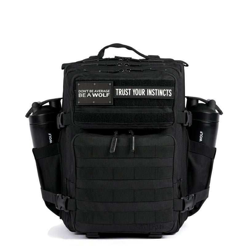 25L Backpack Alpha Black | WOLFpak | Wolfpack Backpacks