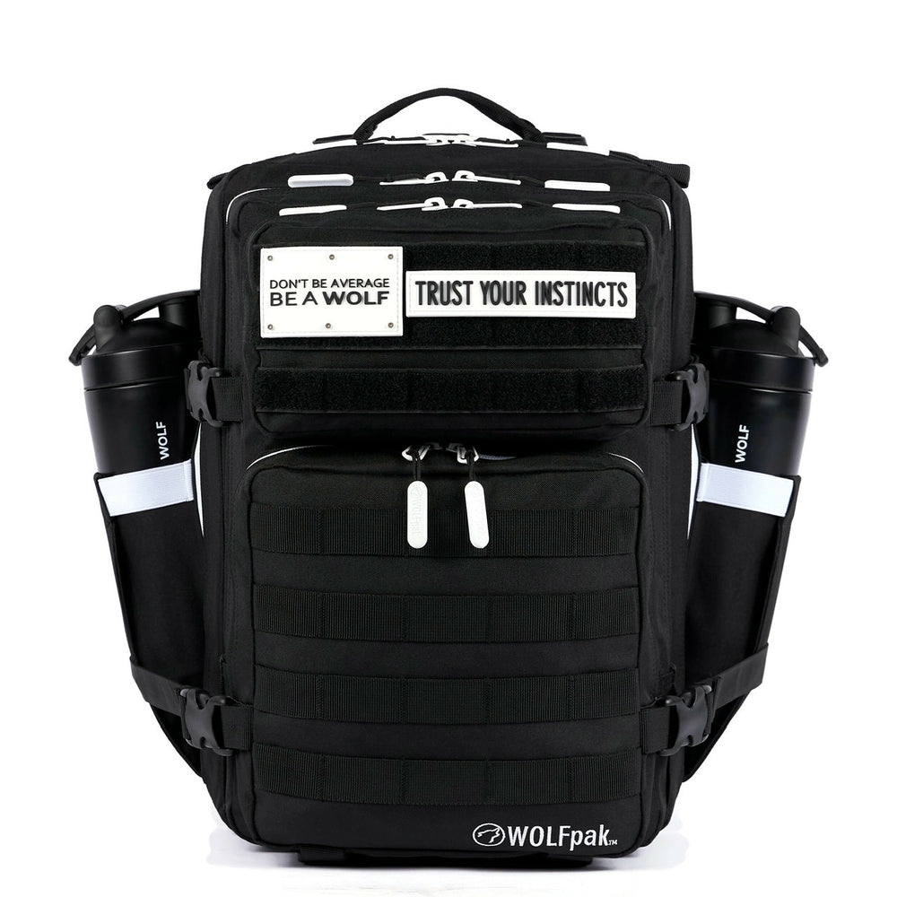 Black and White Backpacks | Black Sports Backpack | WOLFpak
