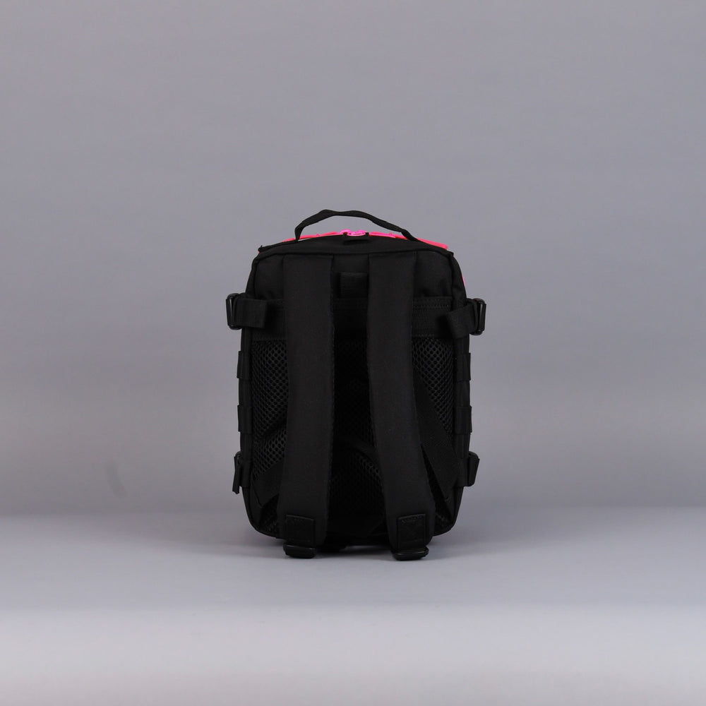 9L Backpack Mini Black Neon Pink
