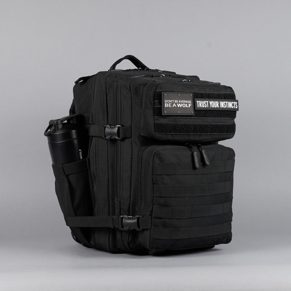 35L Backpack Alpha Black w/Cup Holders