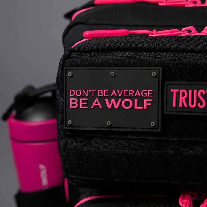 25L Backpack Black Neon Pink – WOLFpak