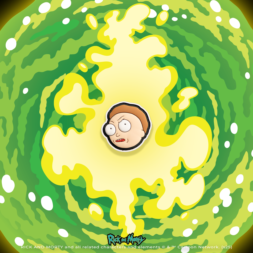 Rick and Morty Morty Head Patch