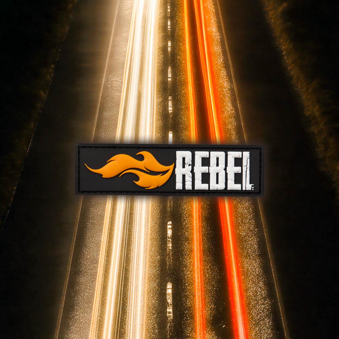 Orange Turbo Rebel Patch