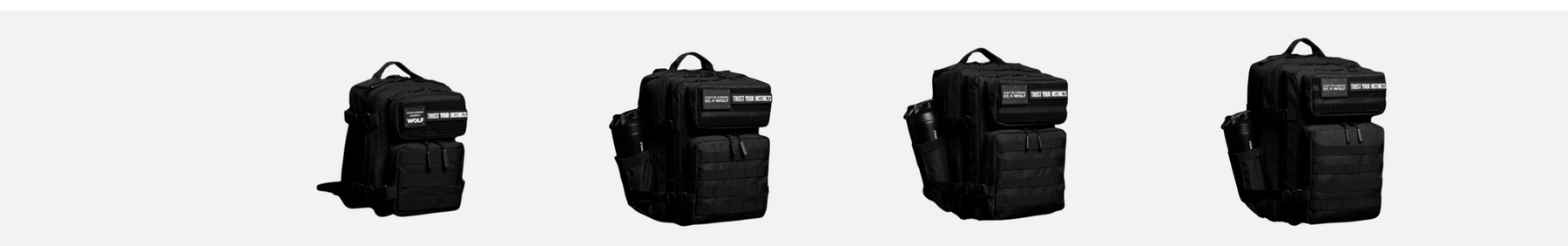 25L Backpack Alpha Black | WOLFpak | Wolfpack Backpacks