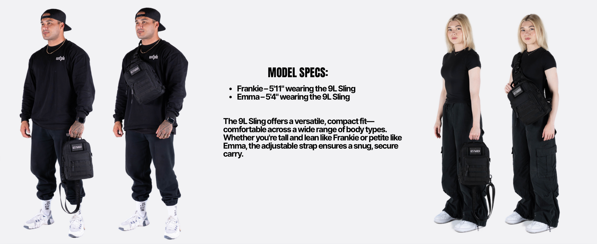 9L Tactical Sling Bag Realtree Edge Black