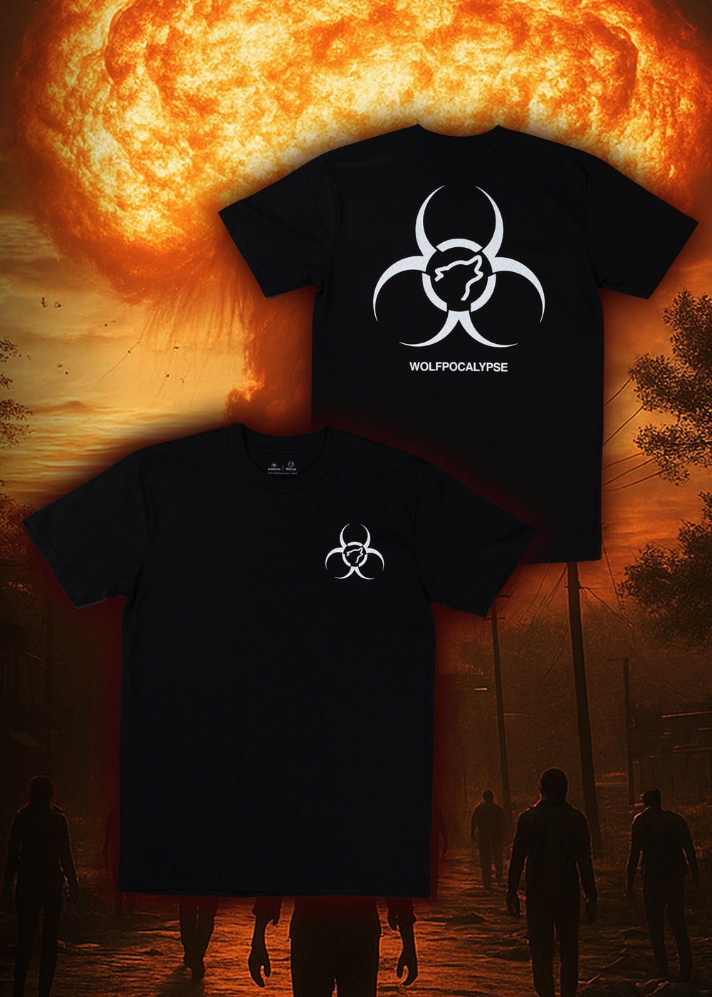 Apocalypse WOLFpocalypse Graphic T-Shirt