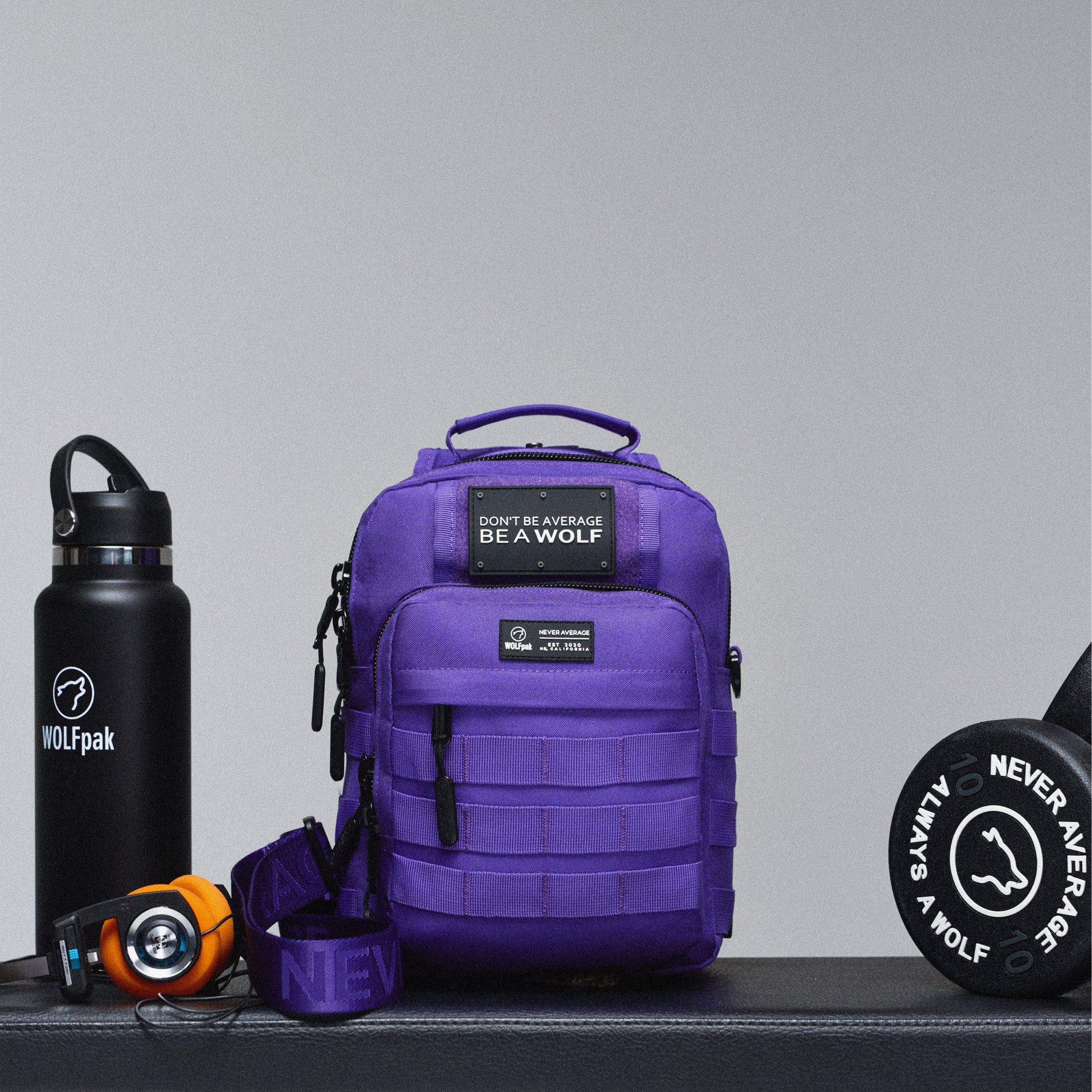9L Wolfsbane Purple Tactical Sling Bag