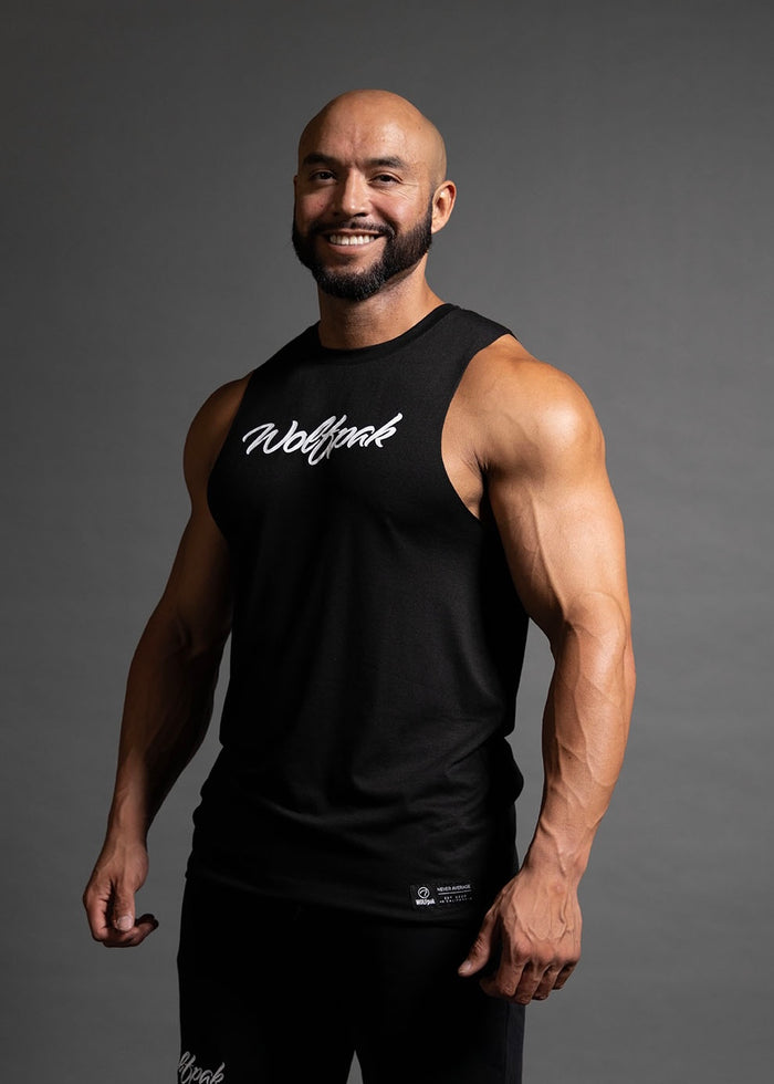 Men's Script Tank