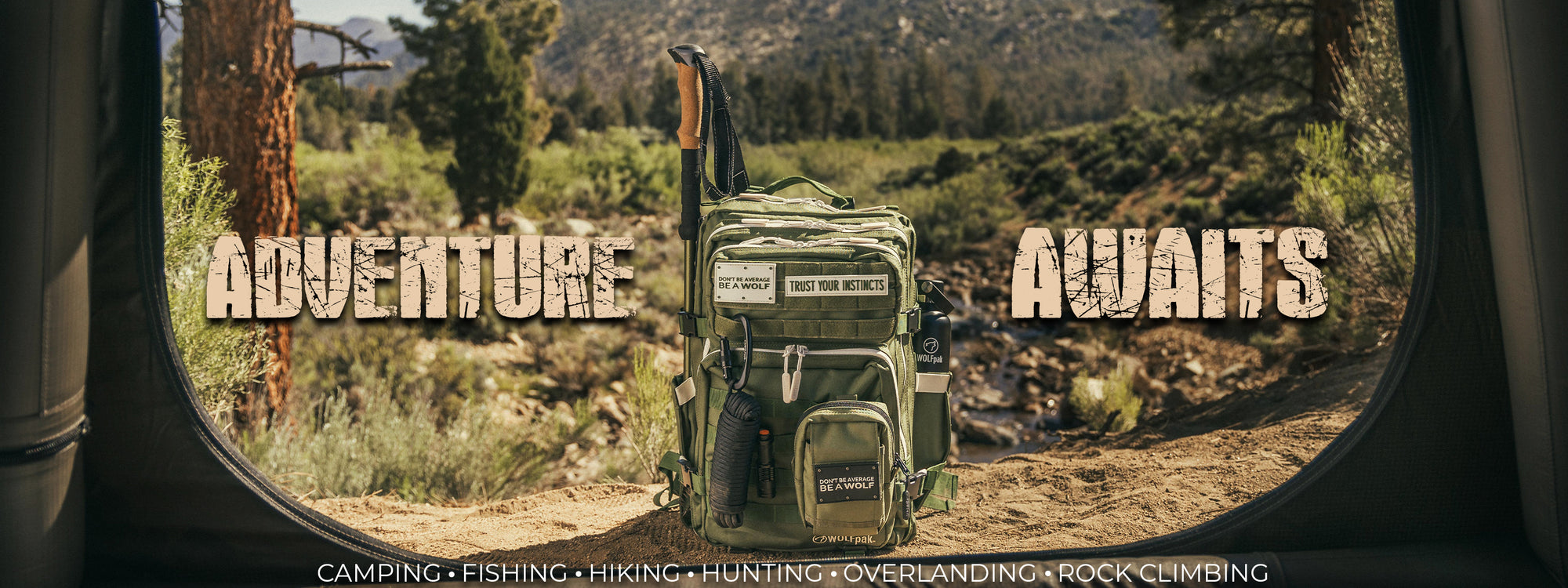 Adventure Backpacks | Mountain Backpacks | WOLFpak