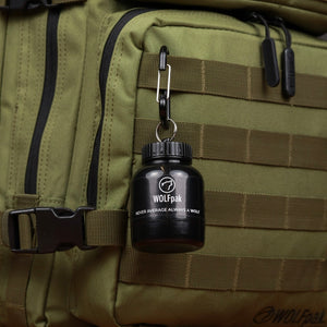 Portable Travel Funnel Keychain Container – WOLFpak